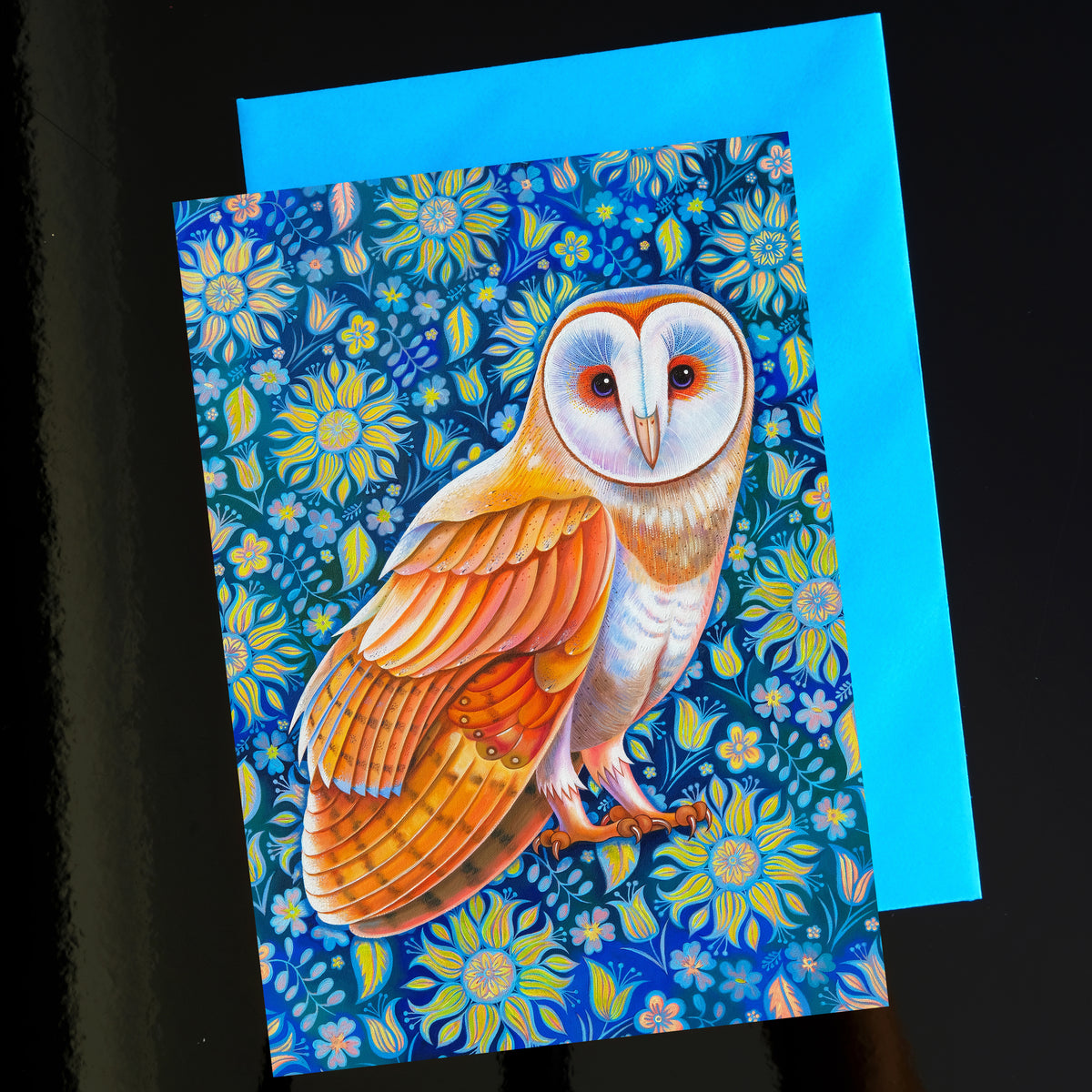 NEW 'Barn owl' card – Jane Tattersfield
